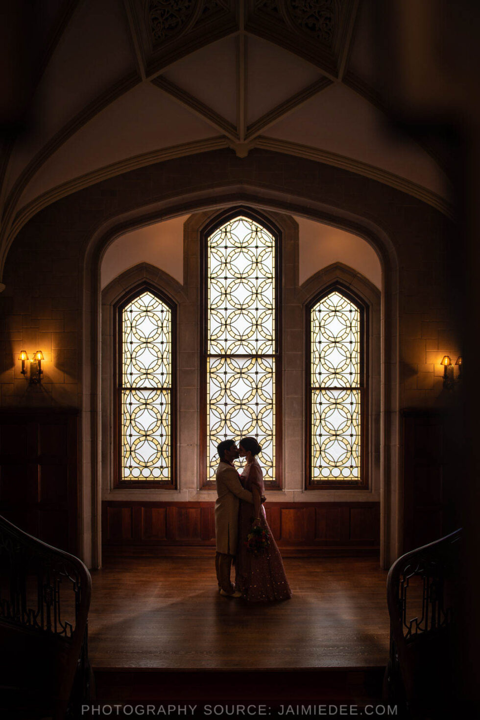 Gorgeous Interracial Wedding at a Historic Venue in Atlanta